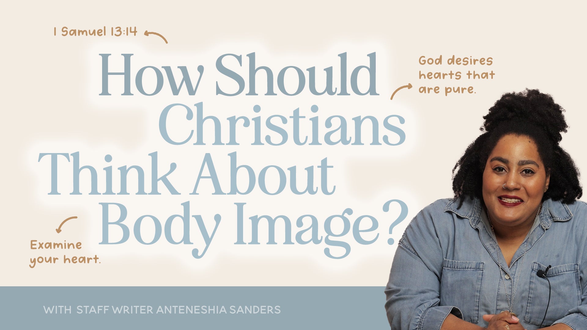 How Should Christians Think About Body Image? | TDGC – The Daily Grace Co.