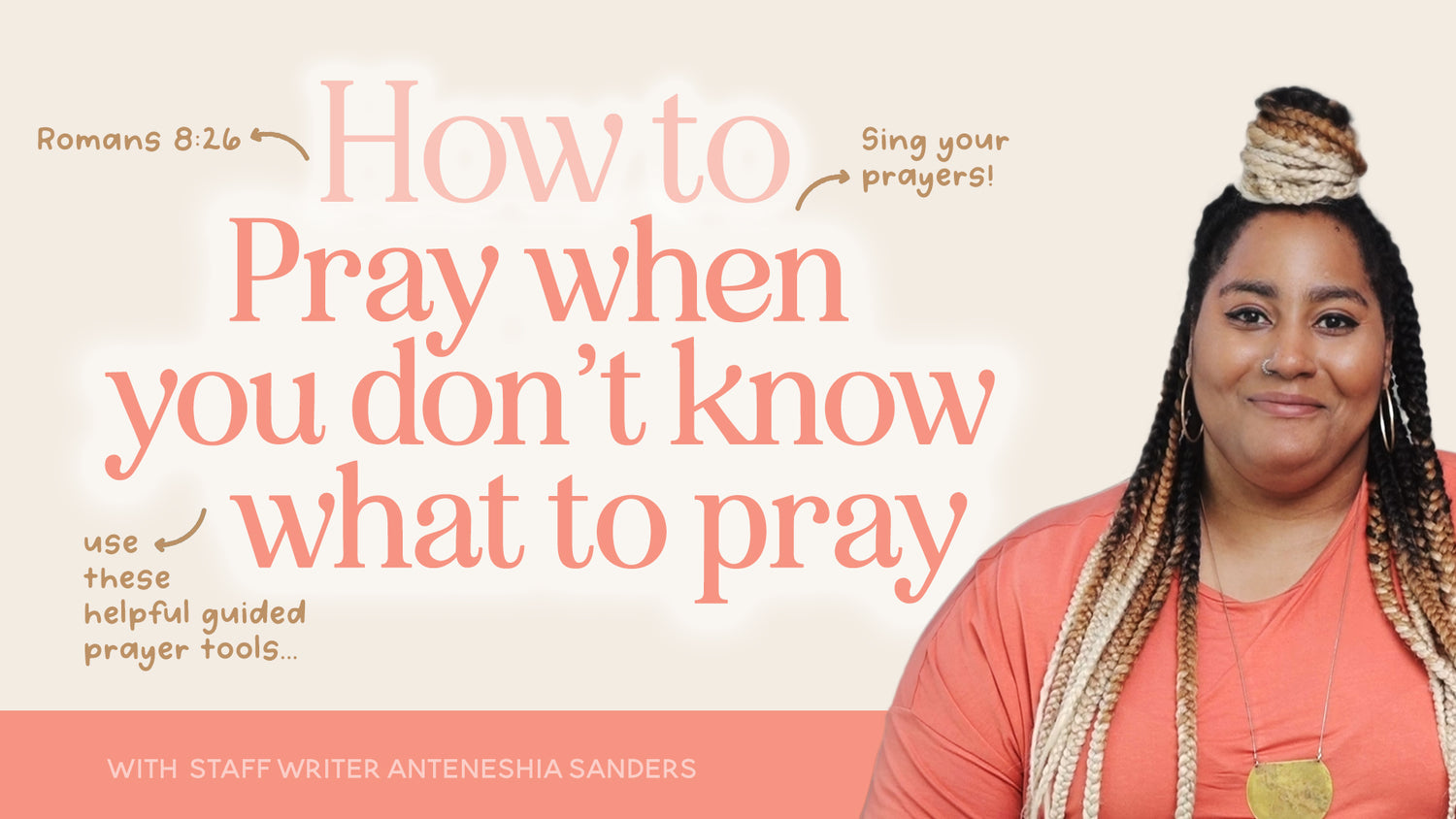 How to Pray When You Don't Know What to Pray – The Daily Grace Co.