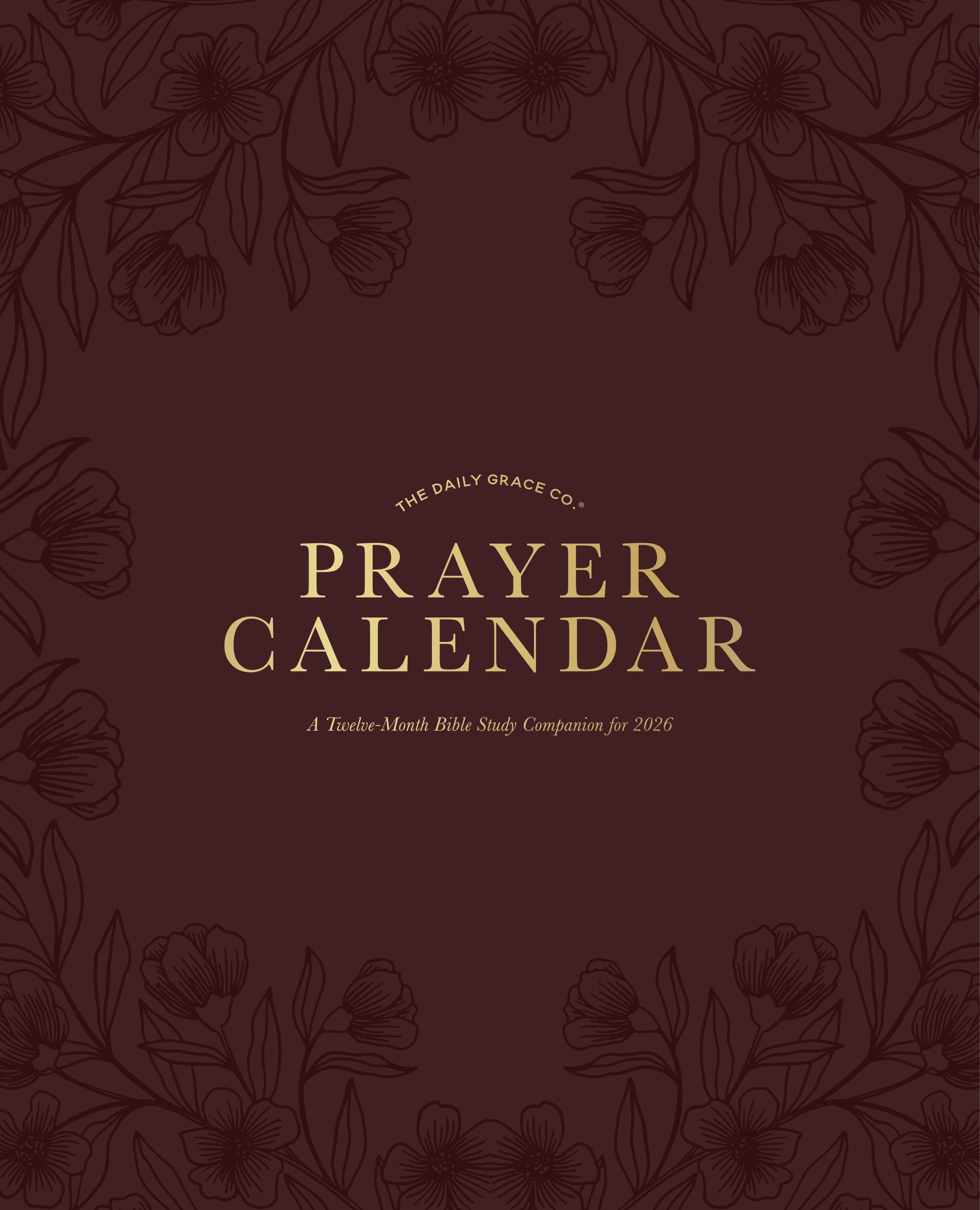 2026 Prayer Calendar | TDGC – The Daily Grace Co.