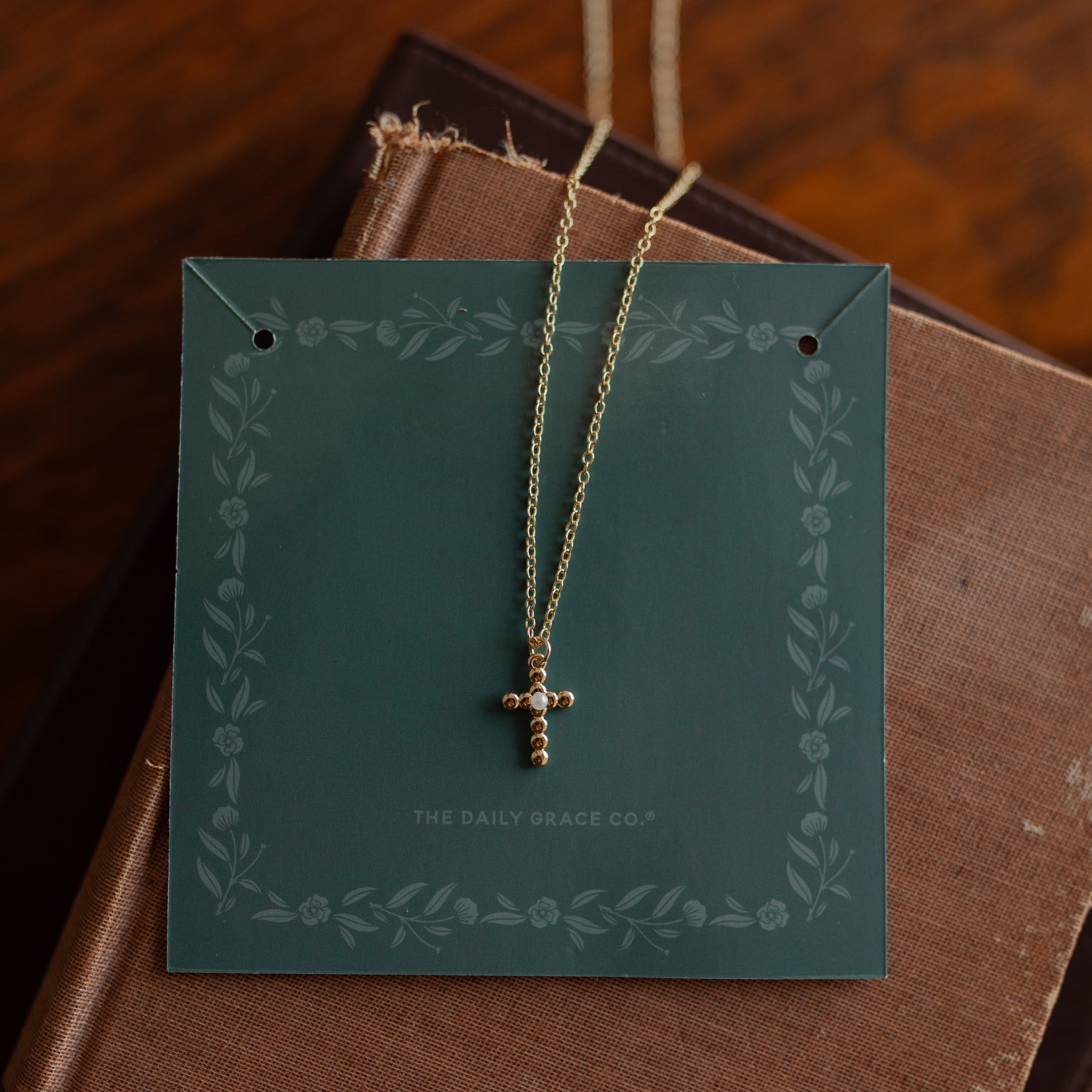 Dainty Cross Necklace | TDGC – The Daily Grace Co.