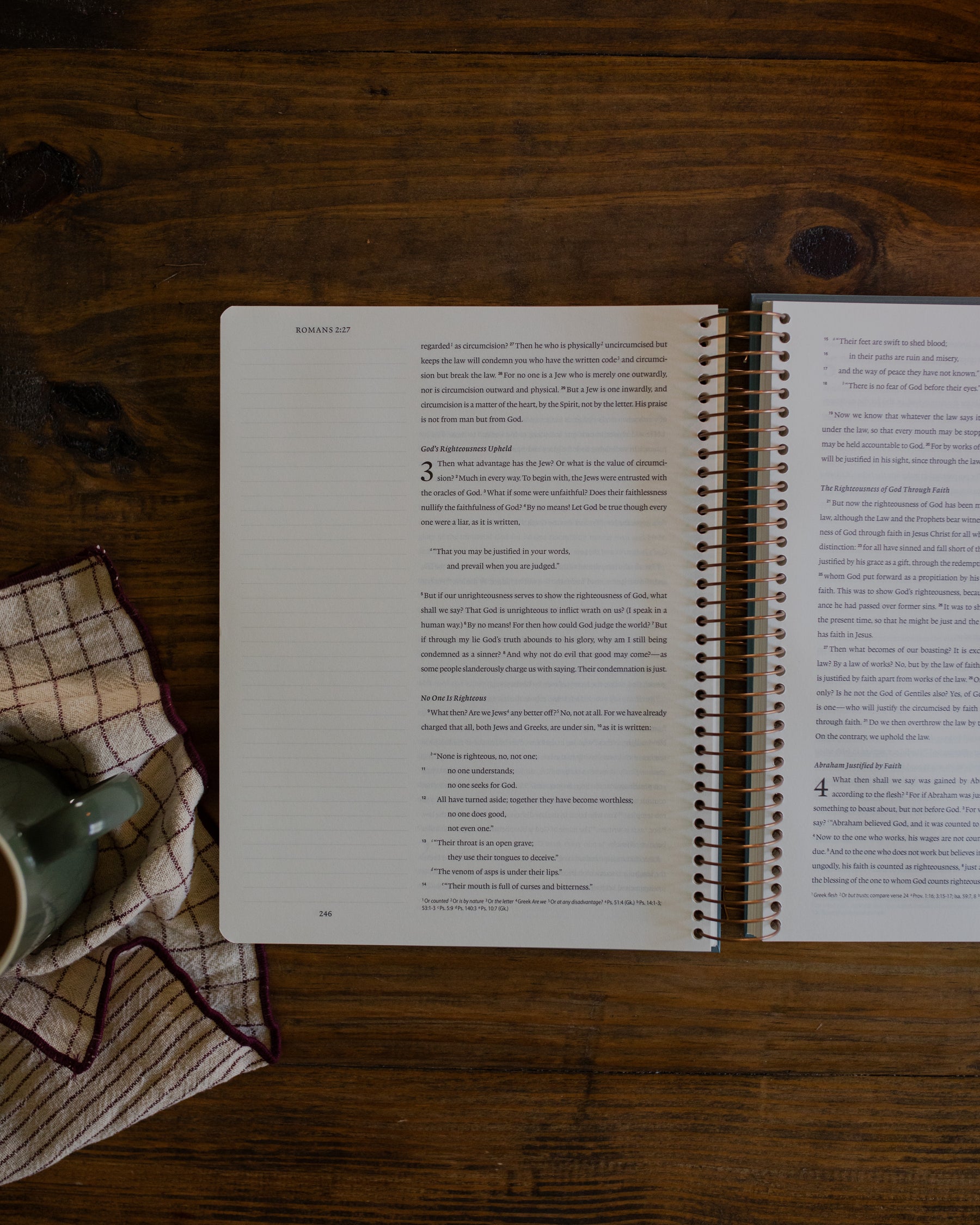 ESV Spiral-Bound Journaling Bible, Five-Volume Set | The Daily Grace Co.