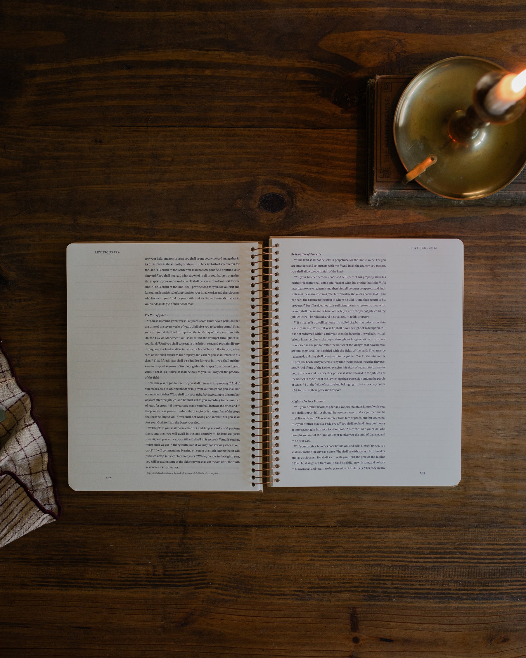 ESV Spiral-Bound Journaling Bible, Five-Volume Set | The Daily Grace Co.