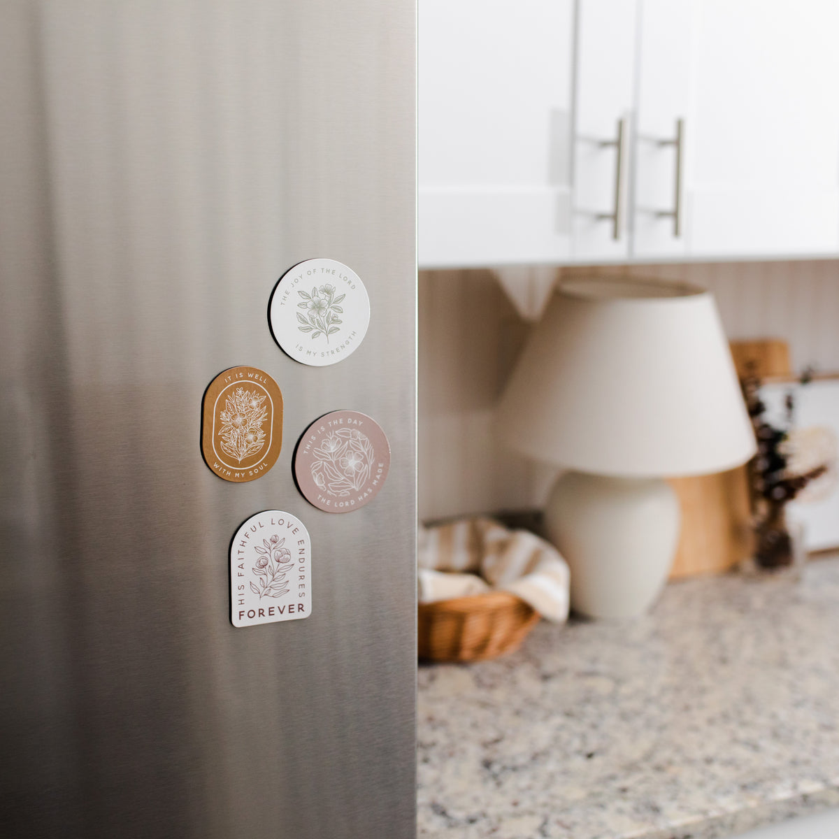 Floral Encouragement Magnet Collection | The Daily Grace Co.