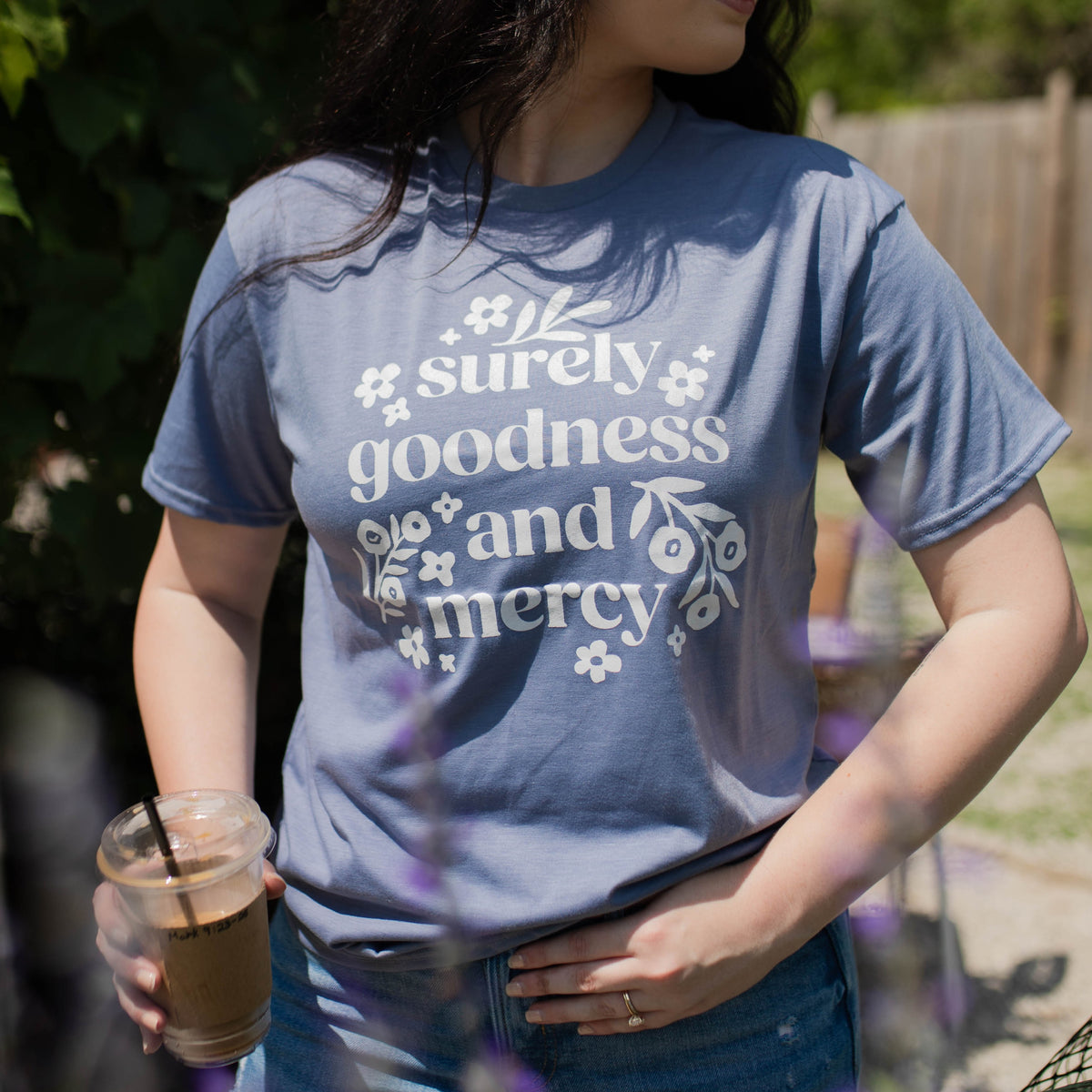 Goodness and Mercy Tee | TDGC – The Daily Grace Co.