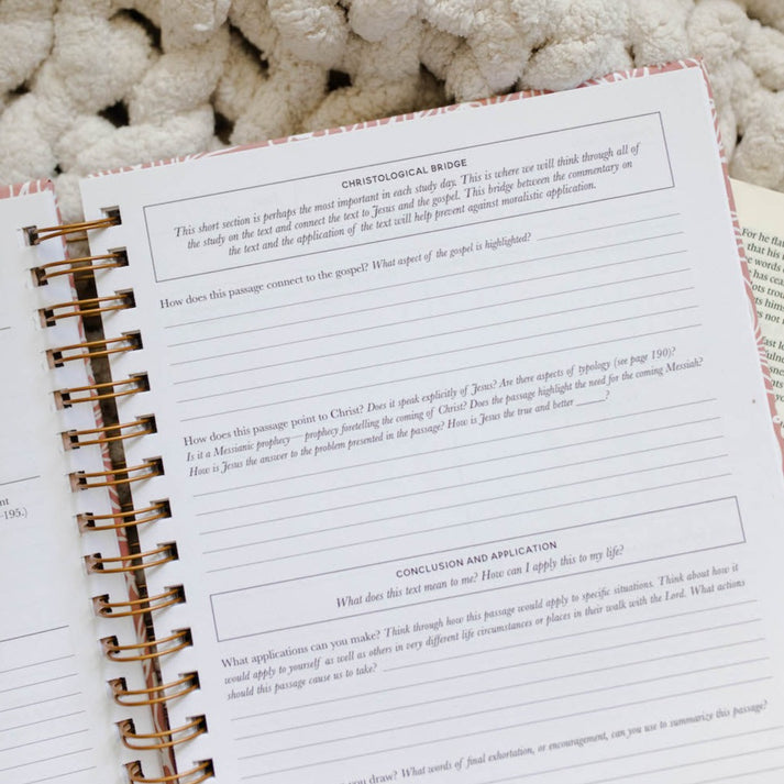 In the Word Journal - Pink Floral | The Daily Grace Co.