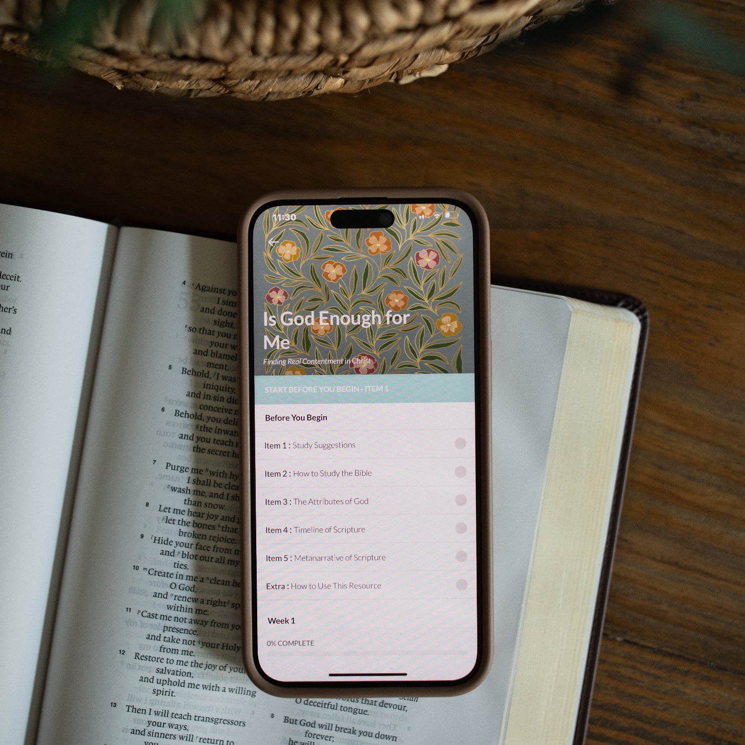 Is God Enough For Me? - Digital Bible Study | TDGC – The Daily Grace Co.