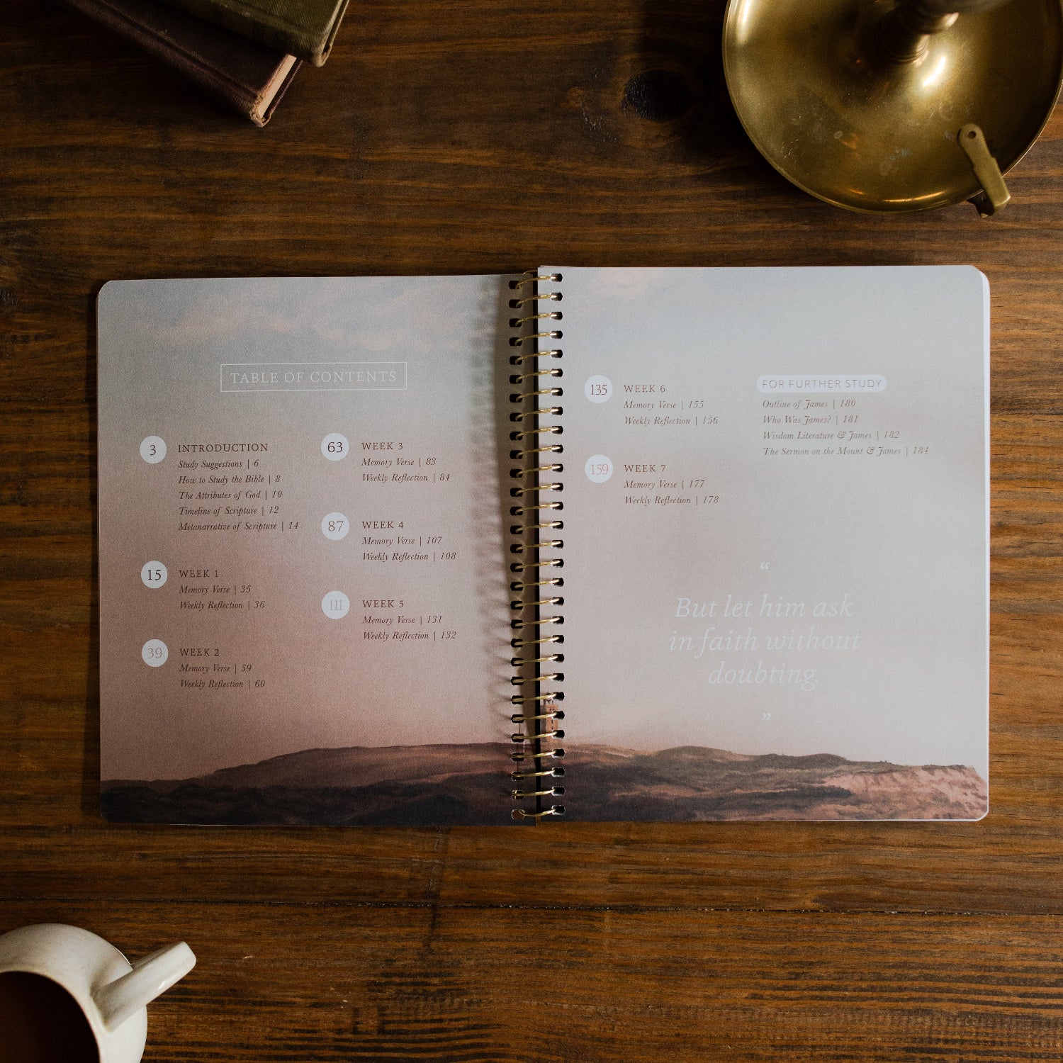 James | The Steadfast Life (Spiral/Matte) | TDGC – The Daily Grace Co.