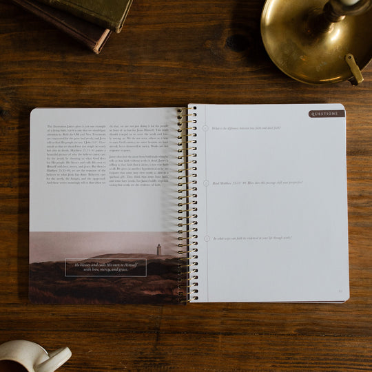 James | The Steadfast Life (Spiral/Matte) | TDGC – The Daily Grace Co.