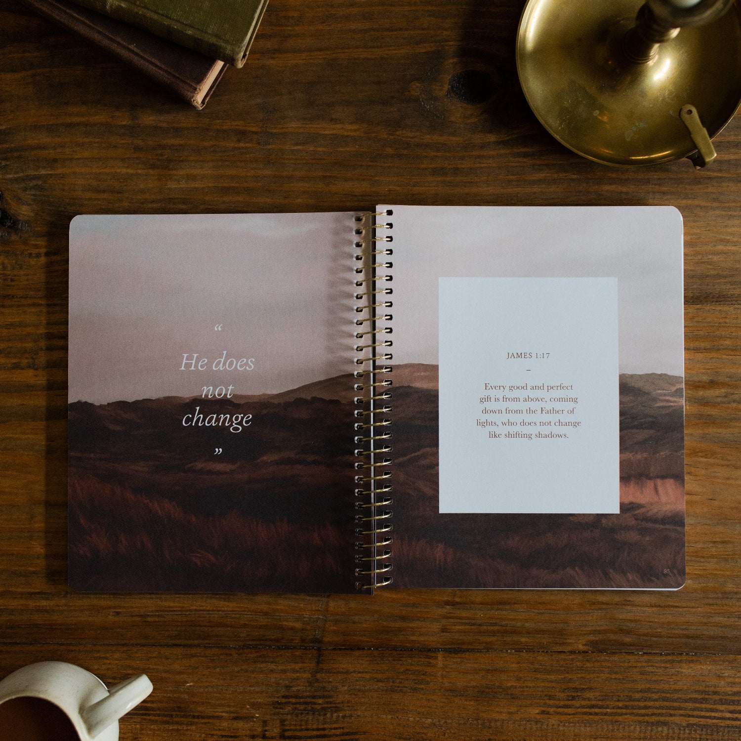 James | The Steadfast Life (Spiral/Matte) | TDGC – The Daily Grace Co.