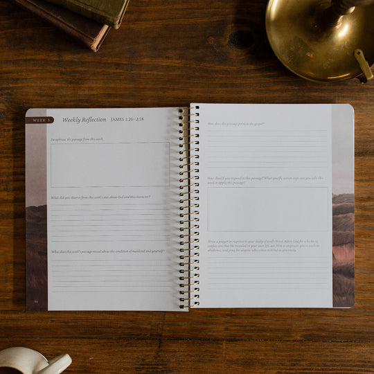 James | The Steadfast Life (Spiral/Matte) | TDGC – The Daily Grace Co.