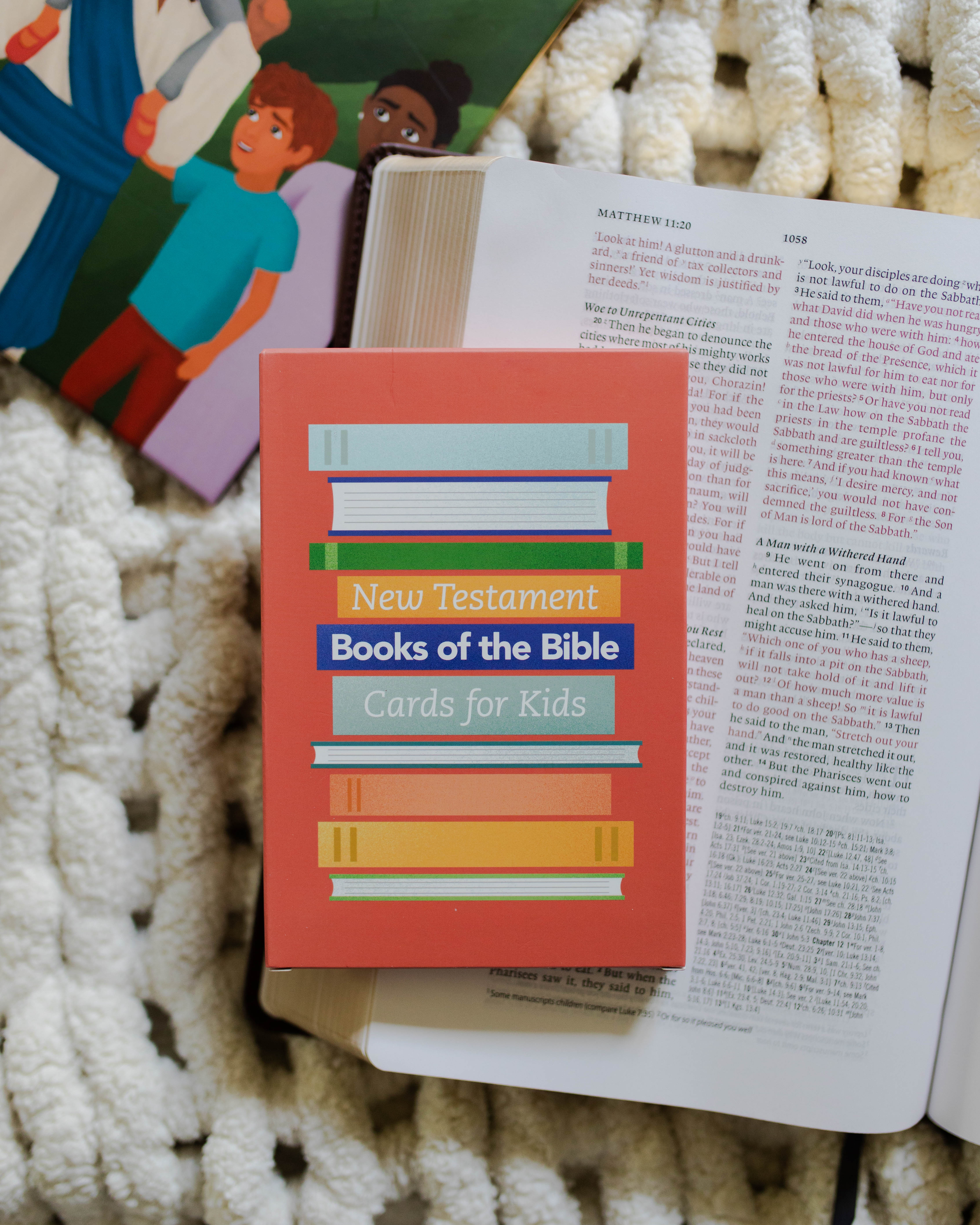 NT Books of the Bible Cards - Kids | TDGC – The Daily Grace Co.