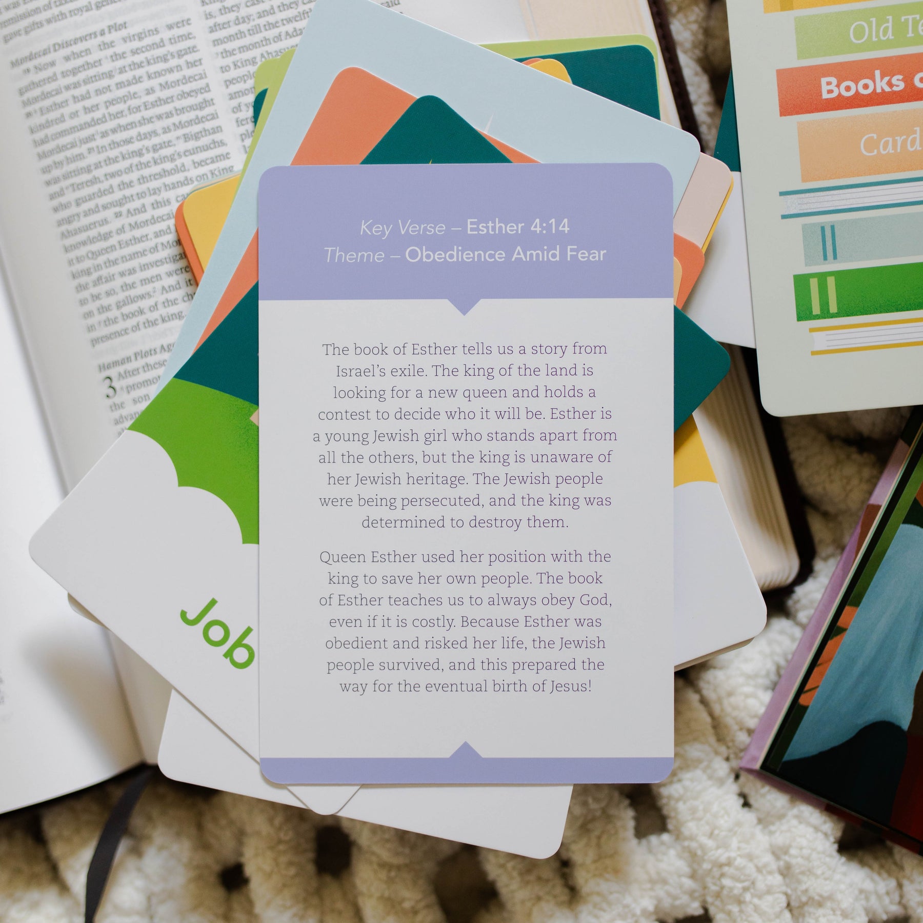 Old Testament Books of the Bible Cards - Kids – The Daily Grace Co.