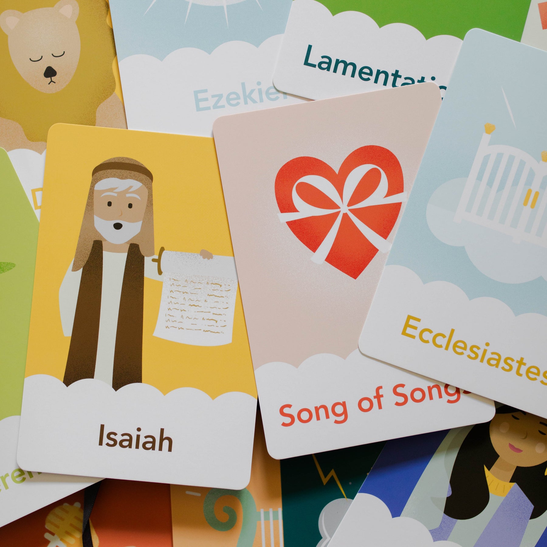 Old Testament Books of the Bible Cards - Kids – The Daily Grace Co.
