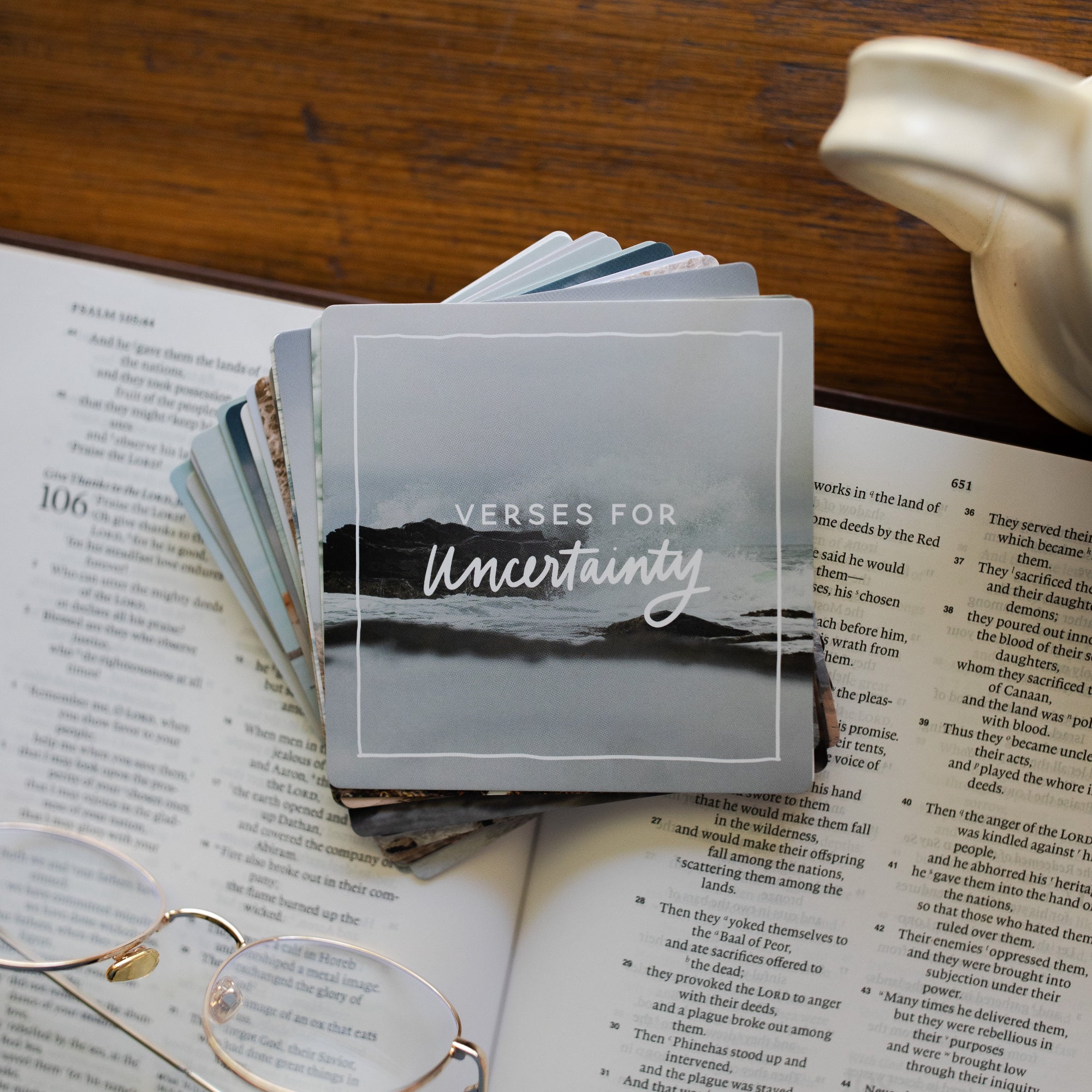 Verse Cards for Uncertainty | TDGC – The Daily Grace Co.