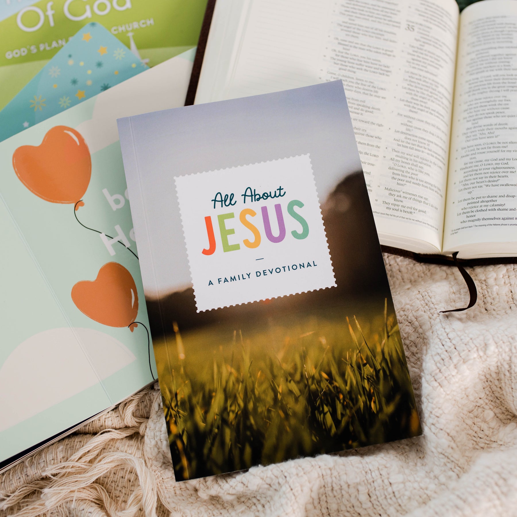 All About Jesus | A Family Devotional | TDGC – The Daily Grace Co.