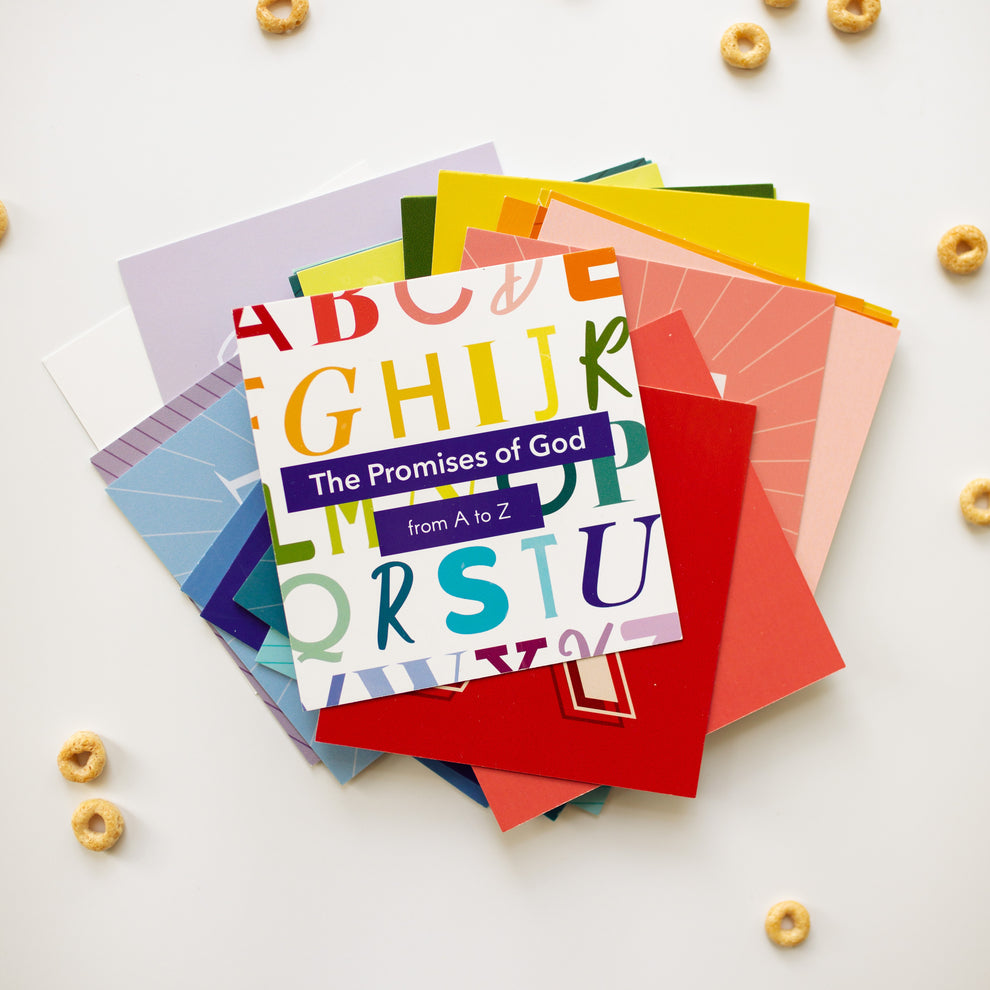 A to Z Promises of God Kids Cards | TDGC – The Daily Grace Co.