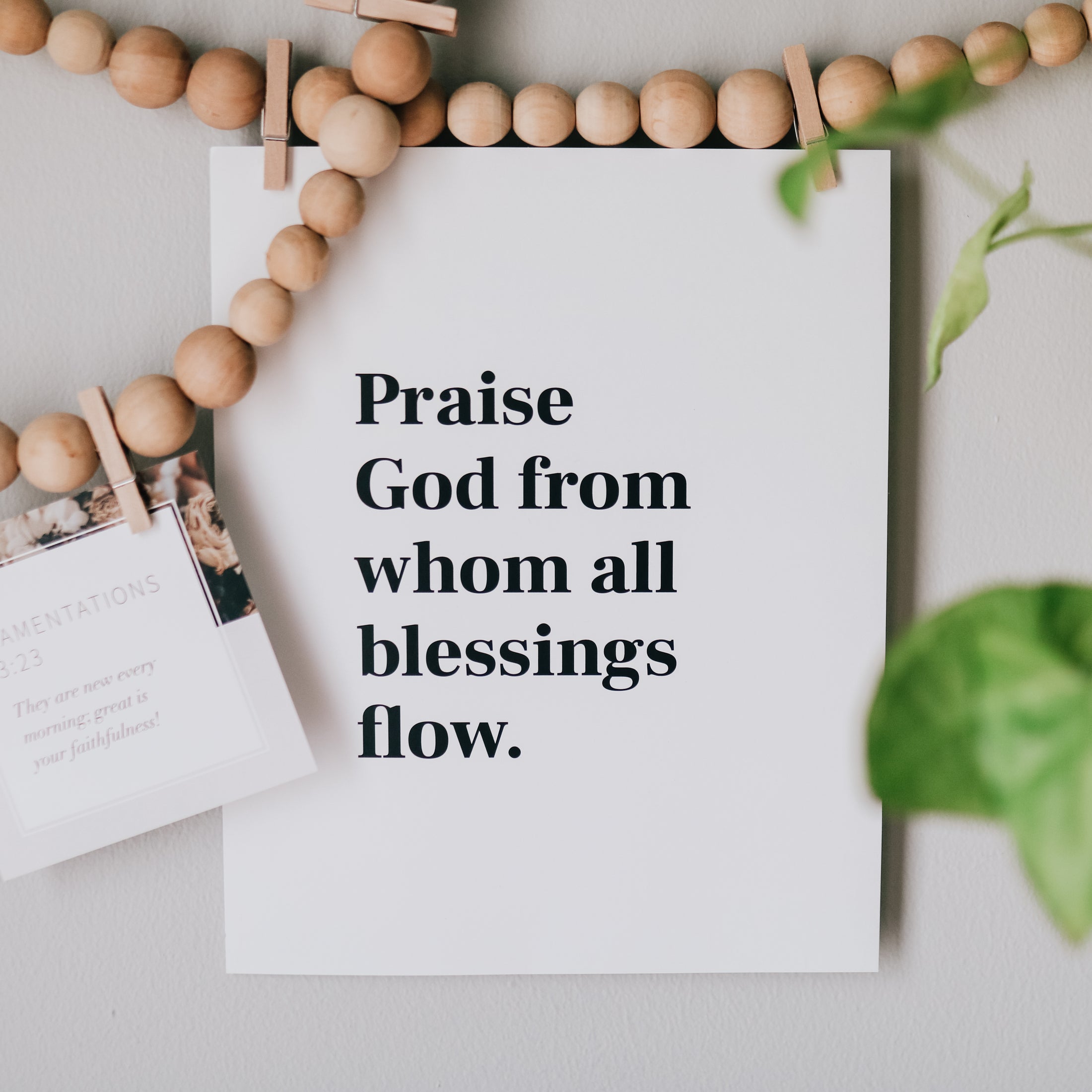 Doxology Print – The Daily Grace Co.
