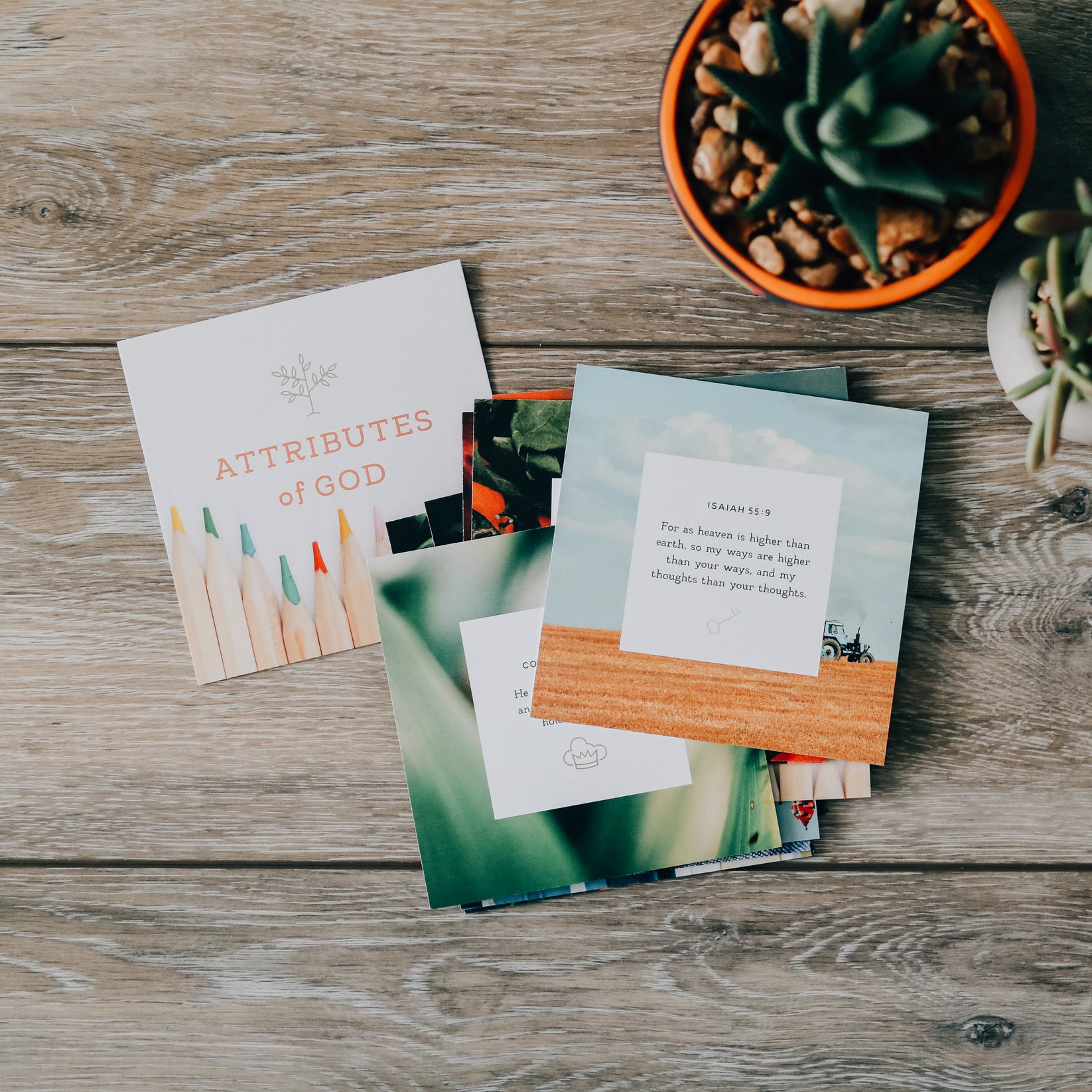 Attributes of God Verse Card Set - Kids – The Daily Grace Co.