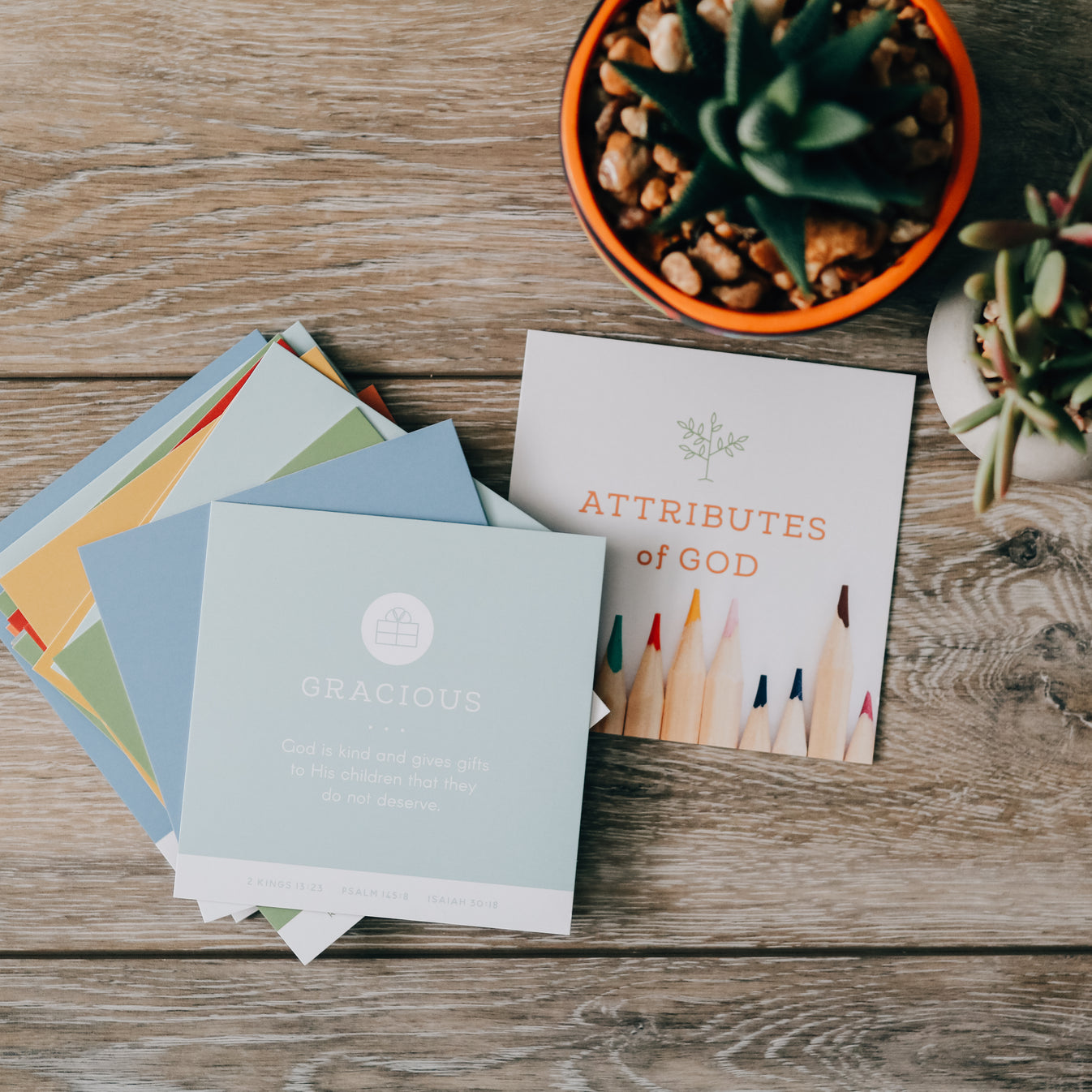 Attributes of God Verse Card Set - Kids – The Daily Grace Co.