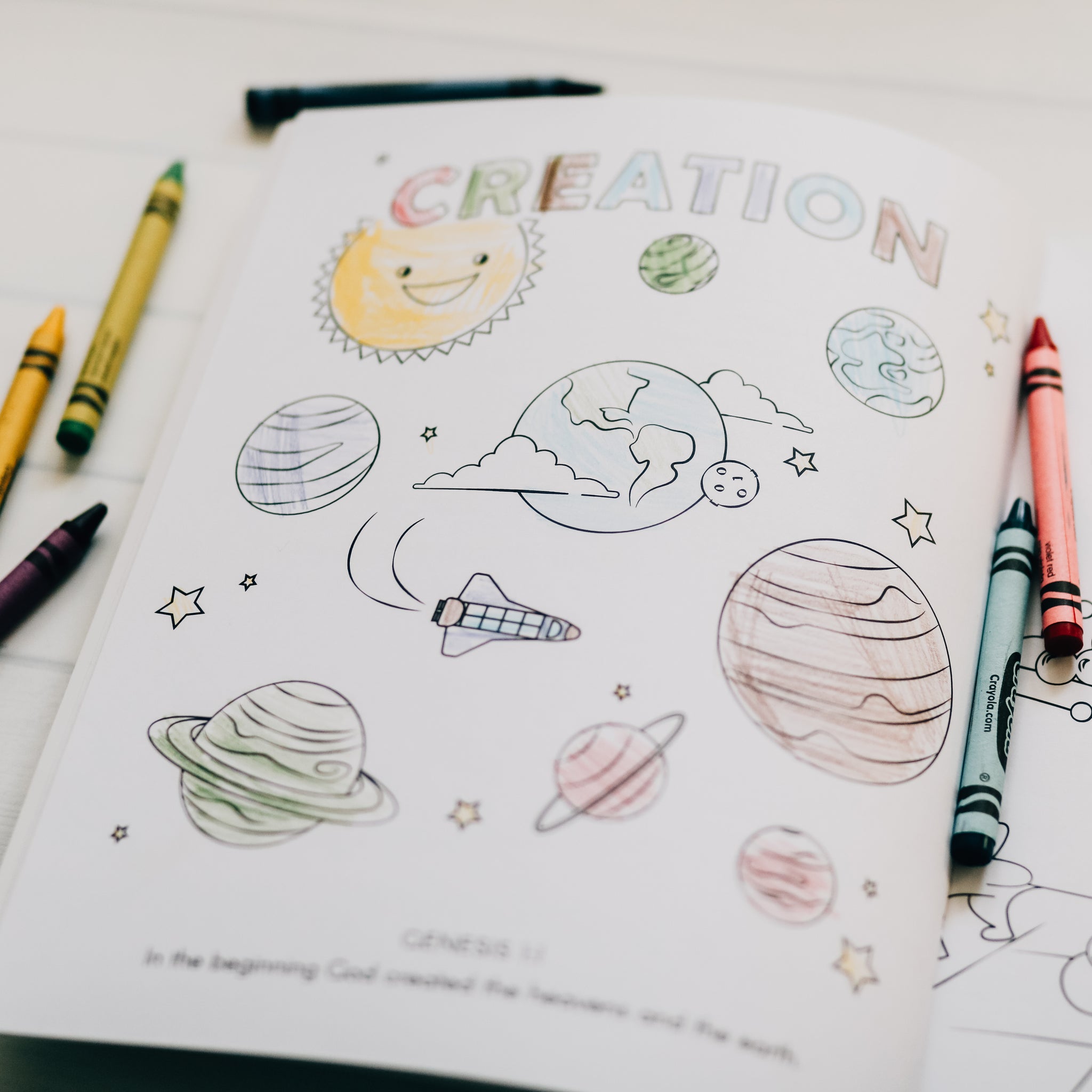 Colored With Grace - Kids Coloring Book – The Daily Grace Co.