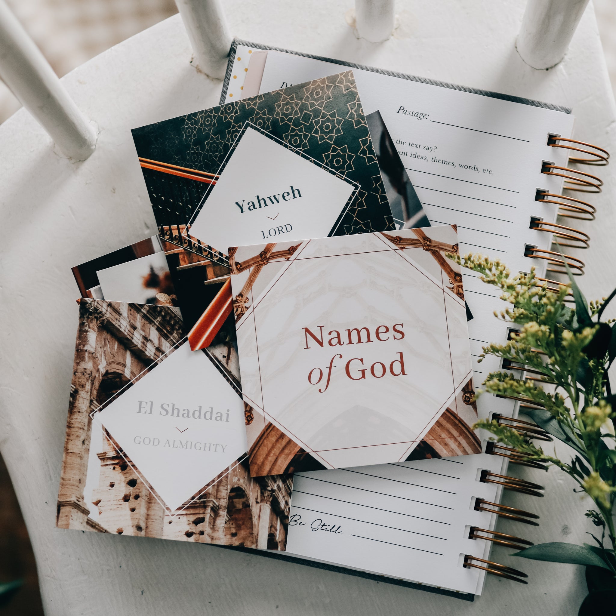 Names of God Verse Card Set – The Daily Grace Co.