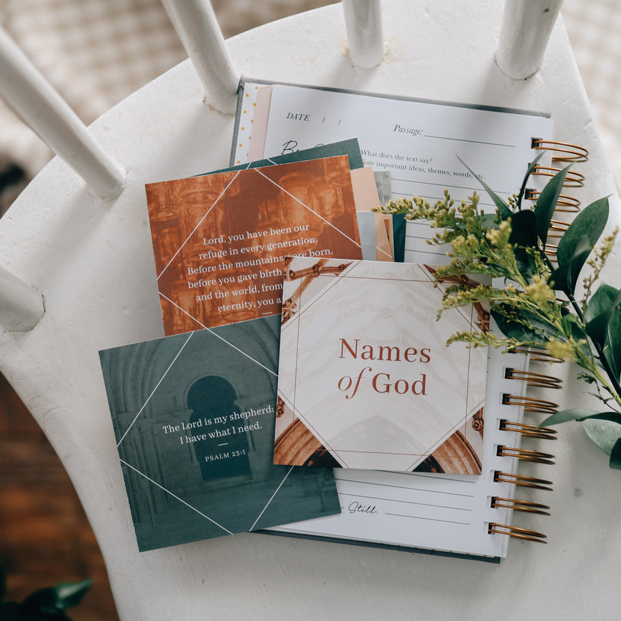 Names of God Verse Card Set – The Daily Grace Co.