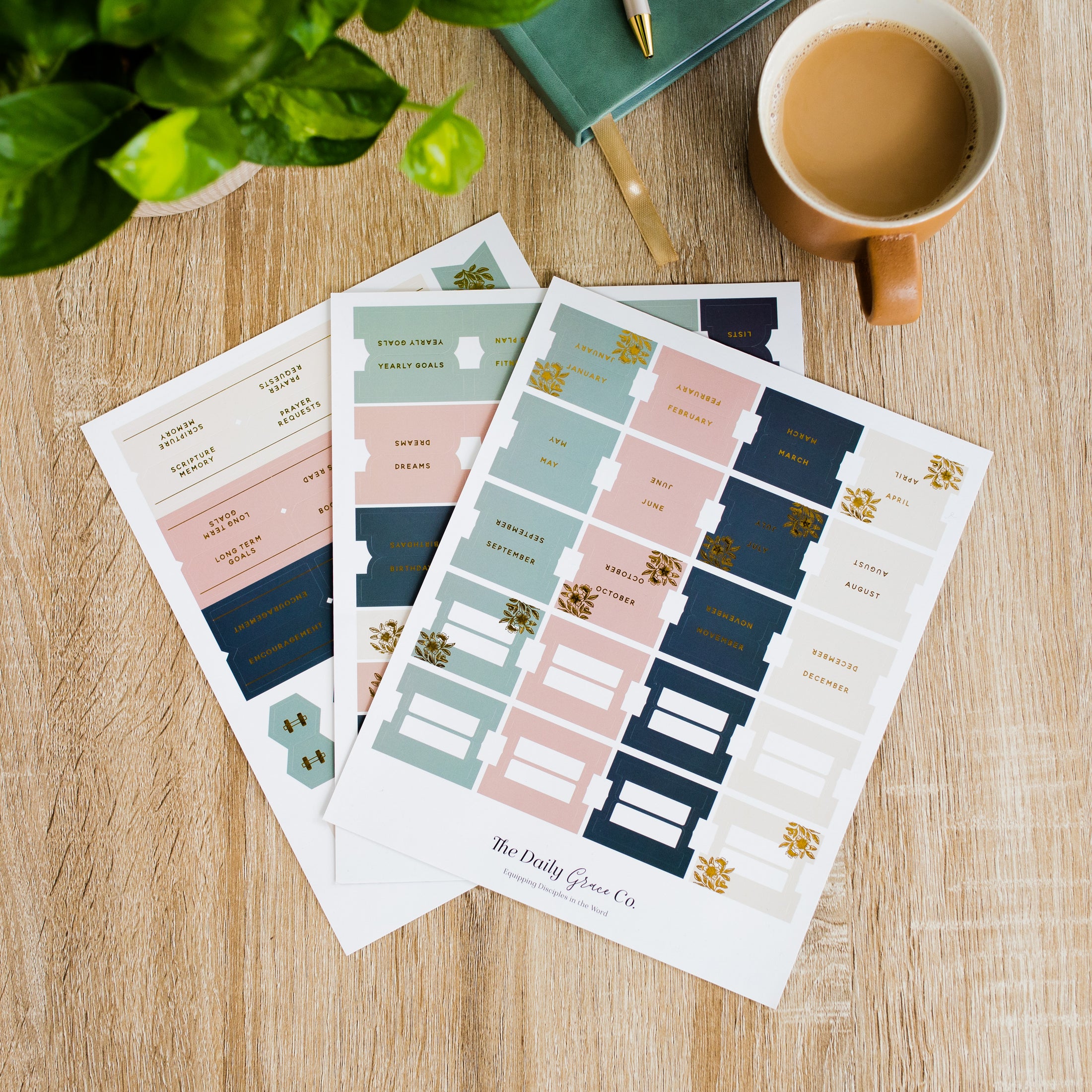 Planner Tabs – The Daily Grace Co.