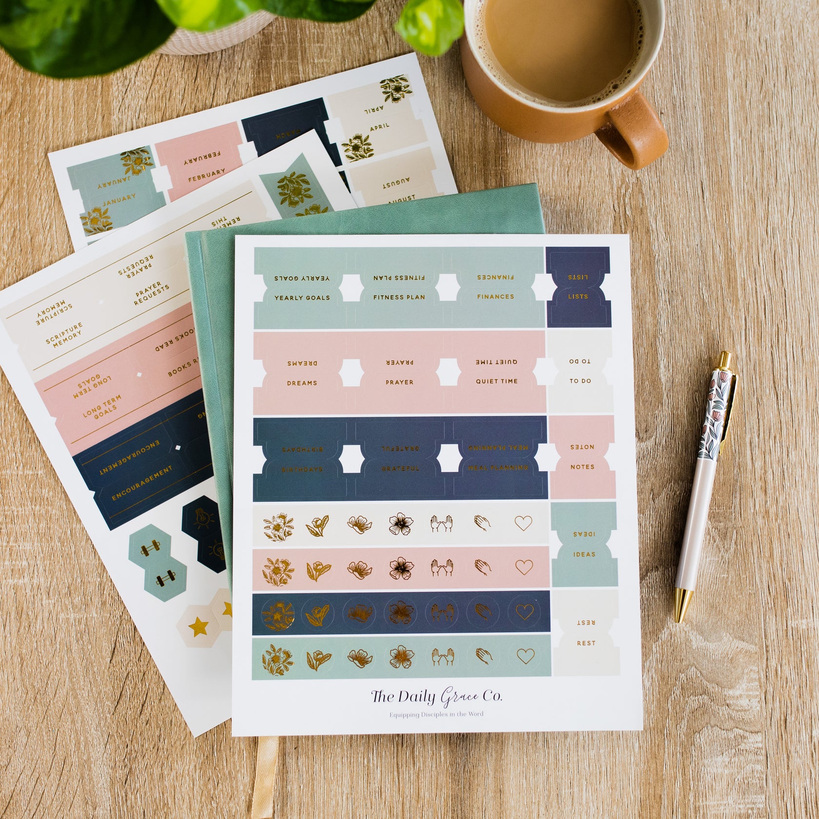 Planner Tabs – The Daily Grace Co.