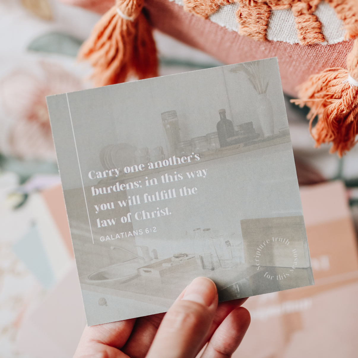 Encouragement for Postpartum Verse Card Set – The Daily Grace Co.