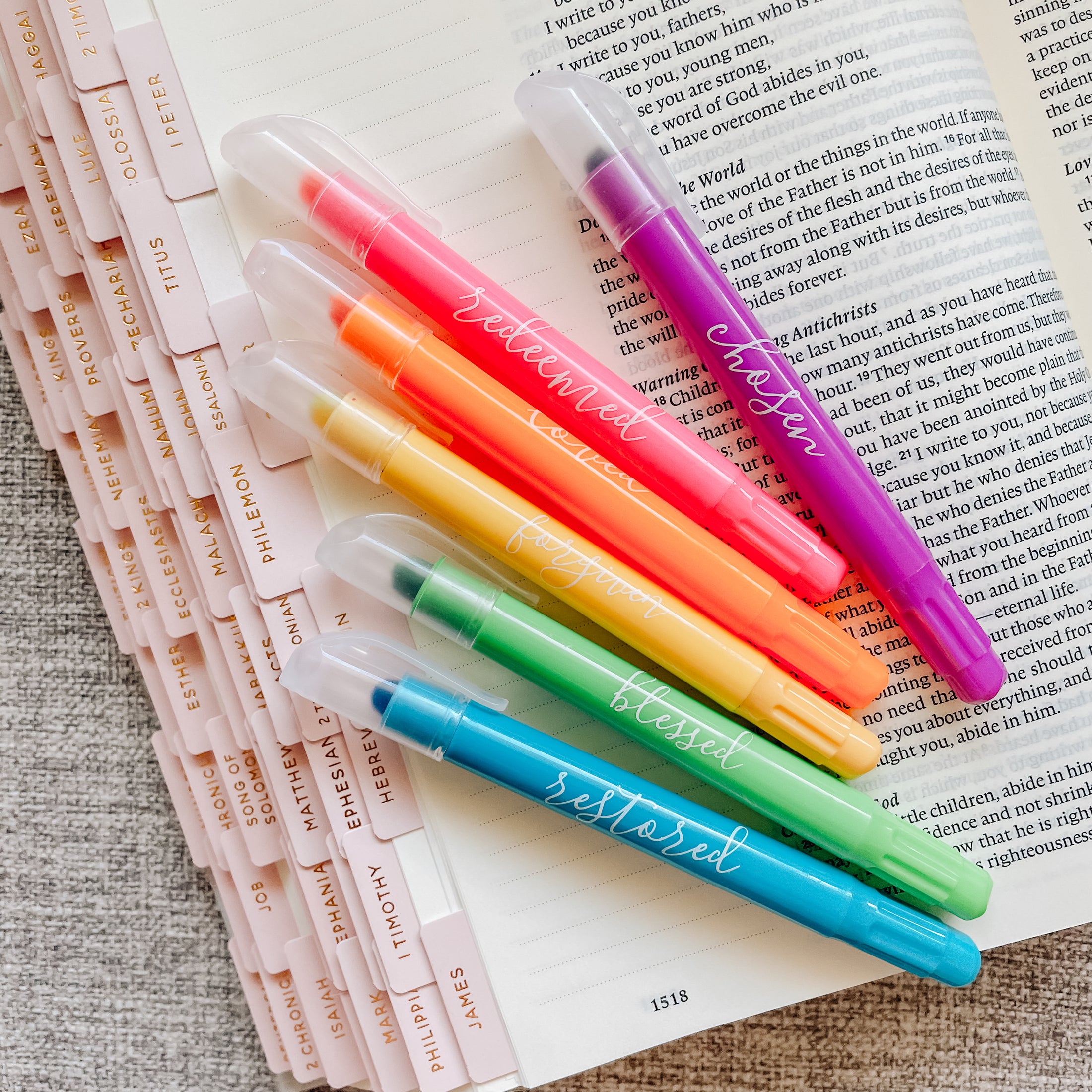 Scented Bible Highlighter Set – The Daily Grace Co.