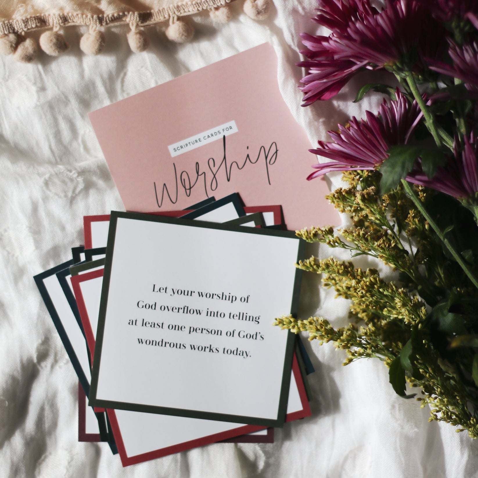 Scripture Cards for Worship – The Daily Grace Co.