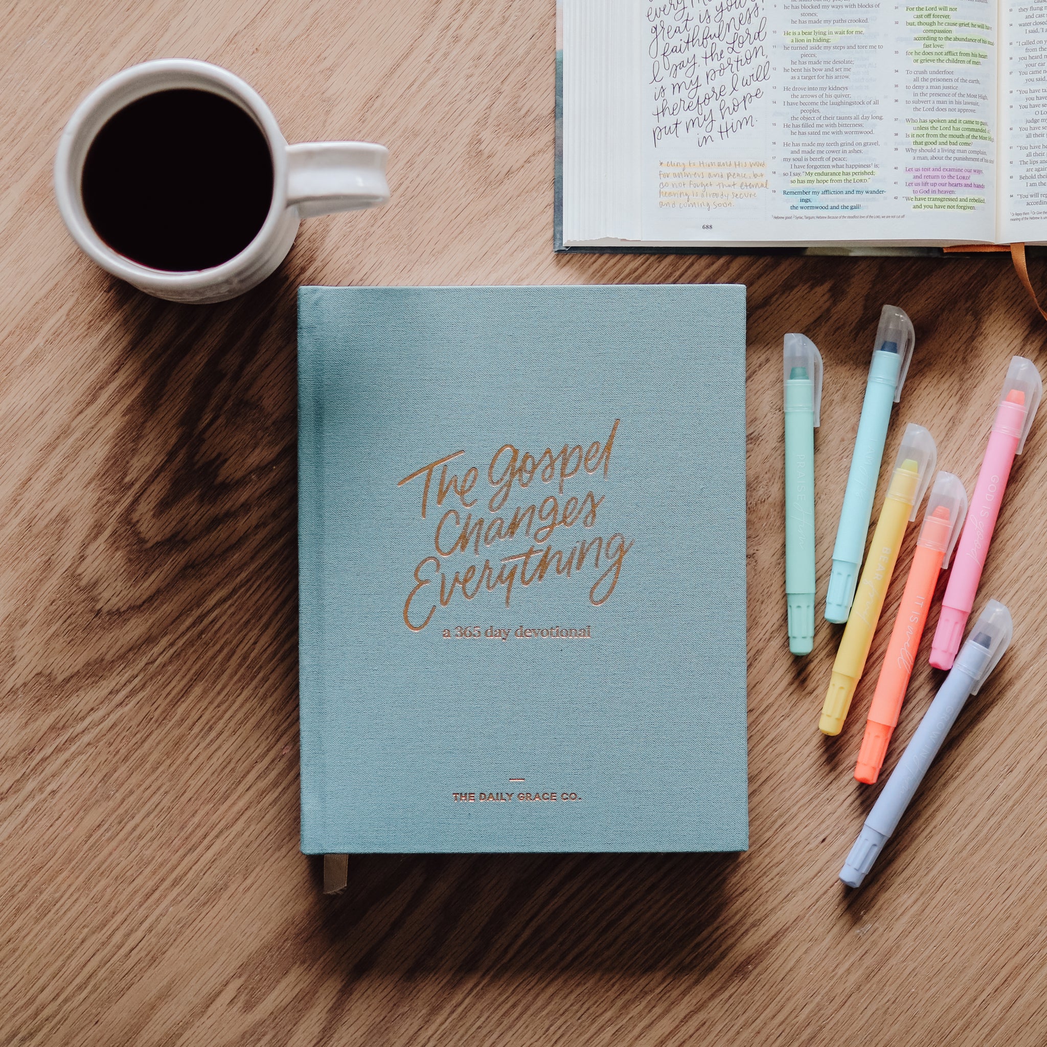 The Gospel Changes Everything | 365-Day Devotional – The Daily Grace Co.